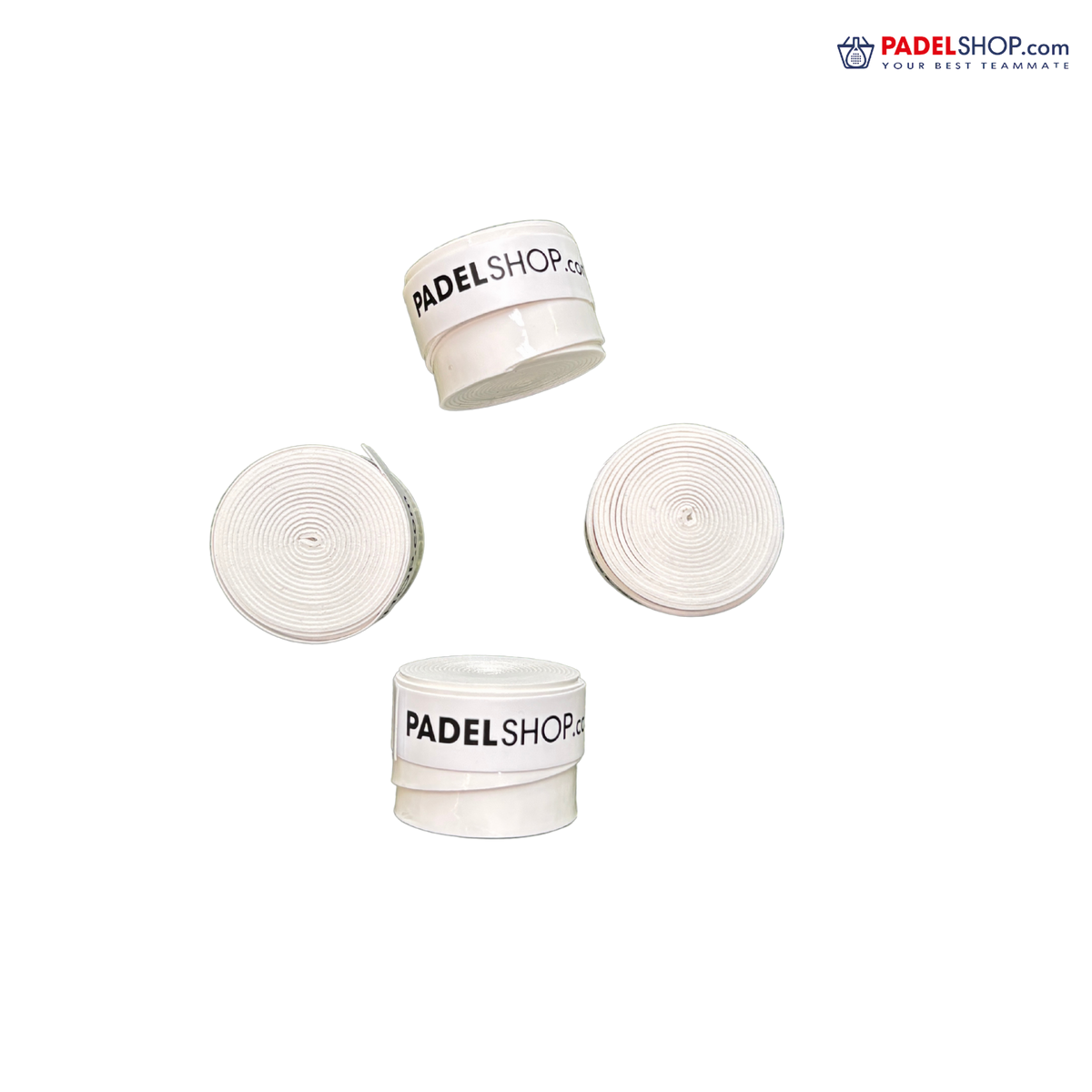 PadelShop's Overgrip White 5pcs | Overgrips – PadelShop.com