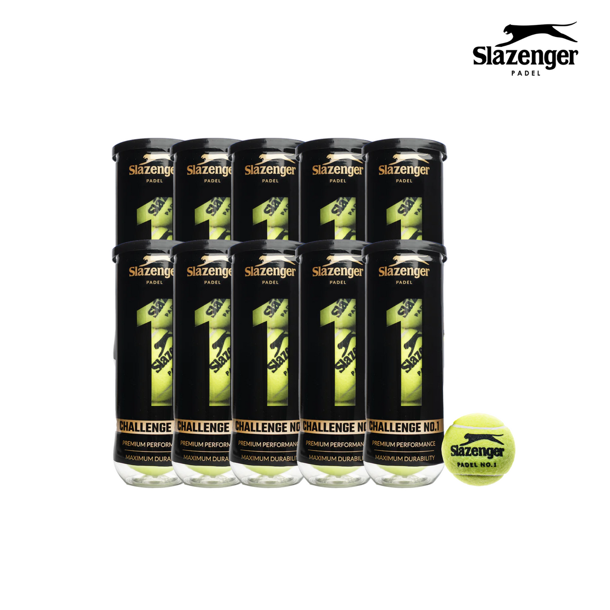 Slazenger Padel Balls 10pcs | Padel Balls – PadelShop.com