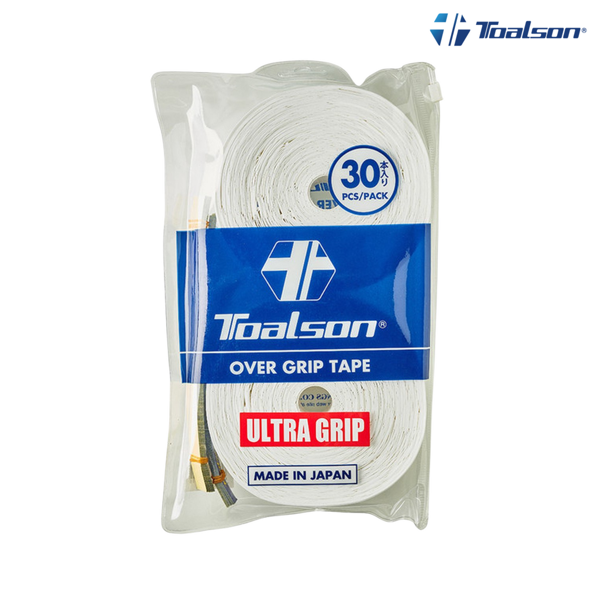 Toalson Ultra Over Grip White 30 Pcs | Padel Grips – PadelShop.com