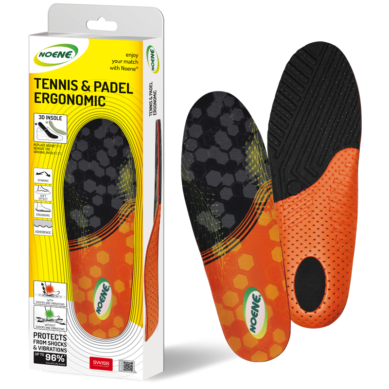 Noene Tennis & Padel Ergonomic Insole | Padel Soles – PadelShop.com